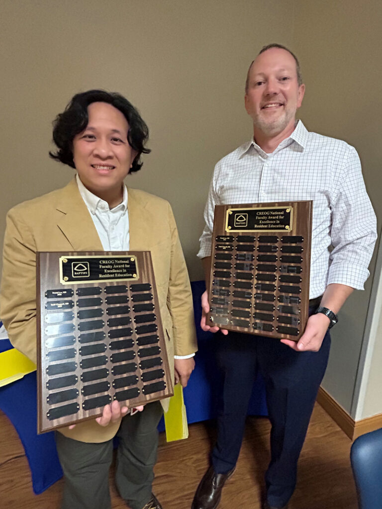 Dr. Daniel Lee and Dr. Todd Chappell - baptistleader