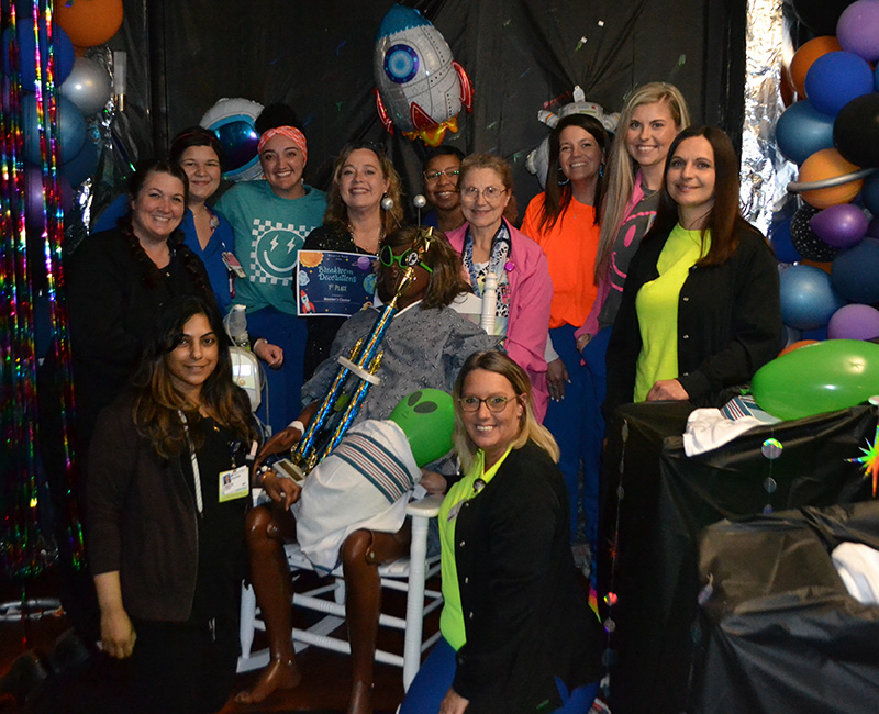Baptist Union County Hospital Week breakroom decorations Contest, Women ...