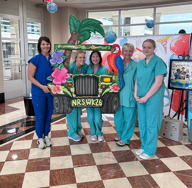 Baptist Anderson Nurses Week photo booth - baptistleader